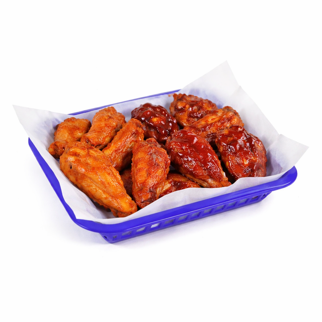 .Single Order Wings (10 Wings, 2 Flavors)