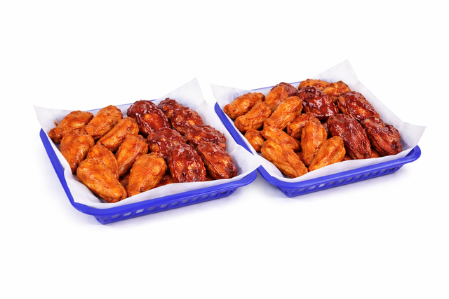.Triple Order Wings (30 Wings, 4 Flavors)